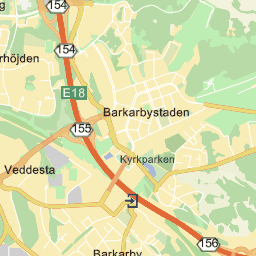 Barkarby - karta på Eniro