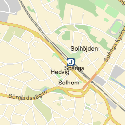 Skvadronsbacken Sundbyberg - karta på Eniro