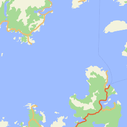 Steigen på Gule Siders kart